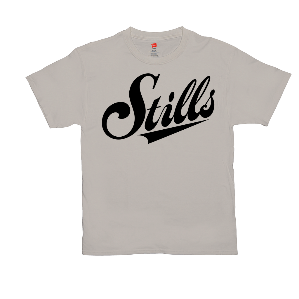 Stills Script Logo T-Shirts (Sand or White) | Stephen Stills