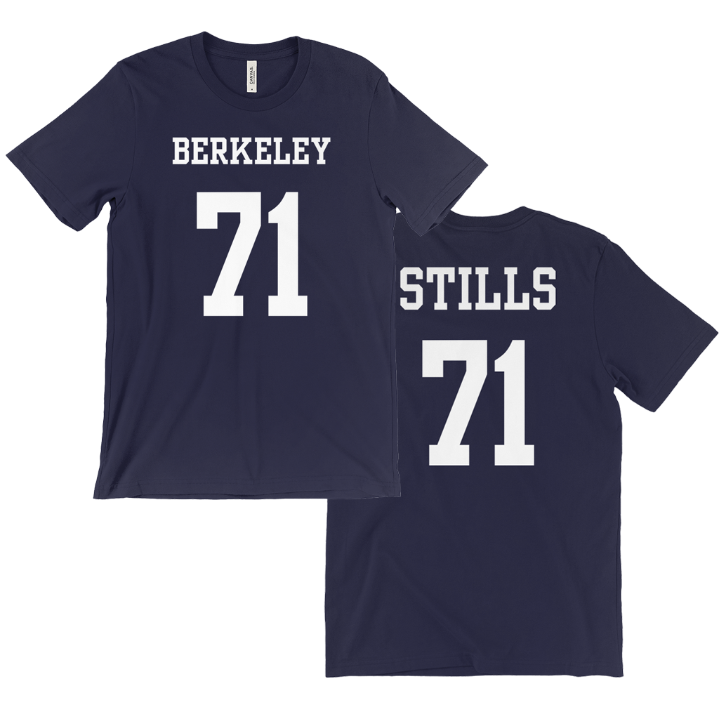 Live at Berkeley Football Jersey T-Shirt | Stephen Stills